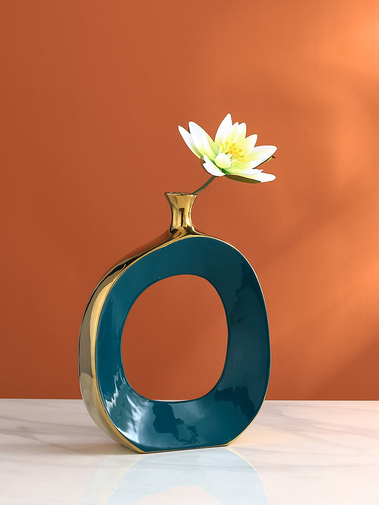 Light Luxury Vase for Home Study - Dried Flower Arrangement – Ectron Online