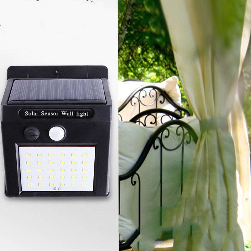 Solar Garden LED Sensor Light – Outdoor Lamp | Ectron Online
