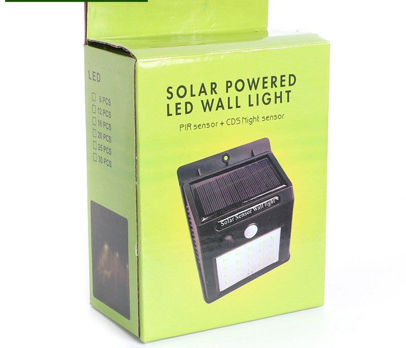 Solar Garden LED Sensor Light – Outdoor Lamp | Ectron Online