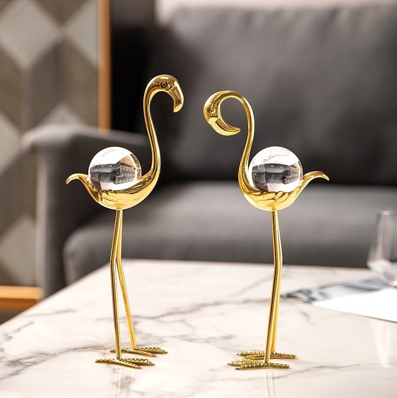 Flamingo Crystal Ball - Light Luxury Home Decoration – Ectron Online