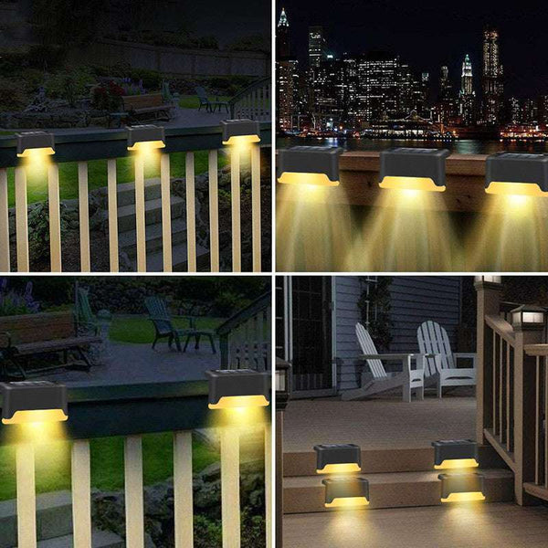 Waterproof LED Solar Fence Light | Ectron Online